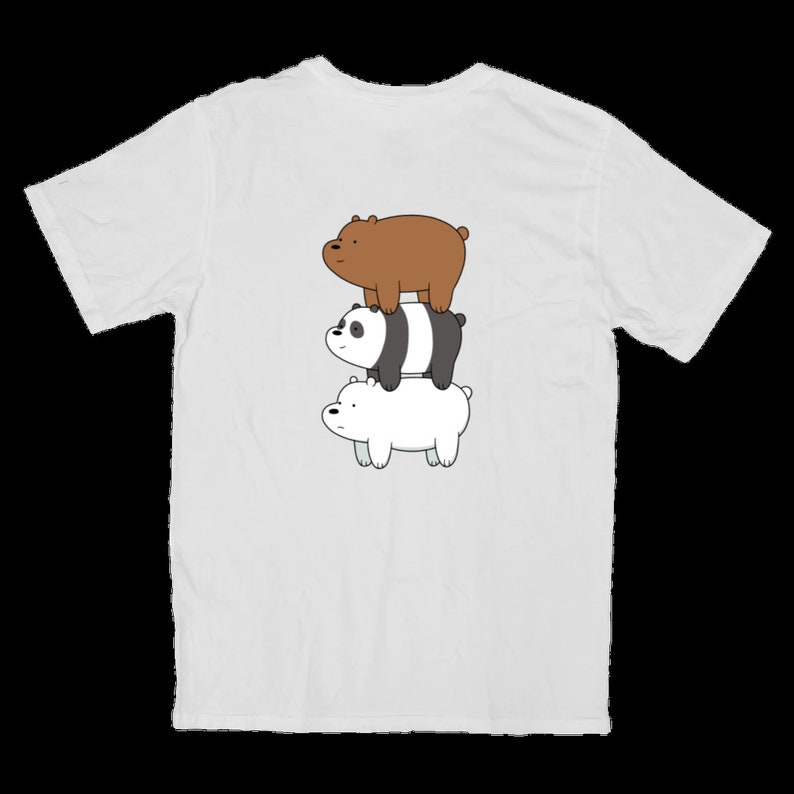 We Bare Bear Stacked - Etsy