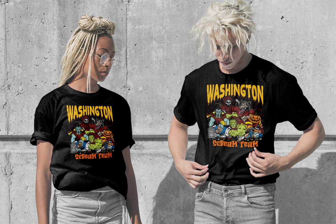 Vintage Washington Football T-shirt for Washington Fan Halloween ...