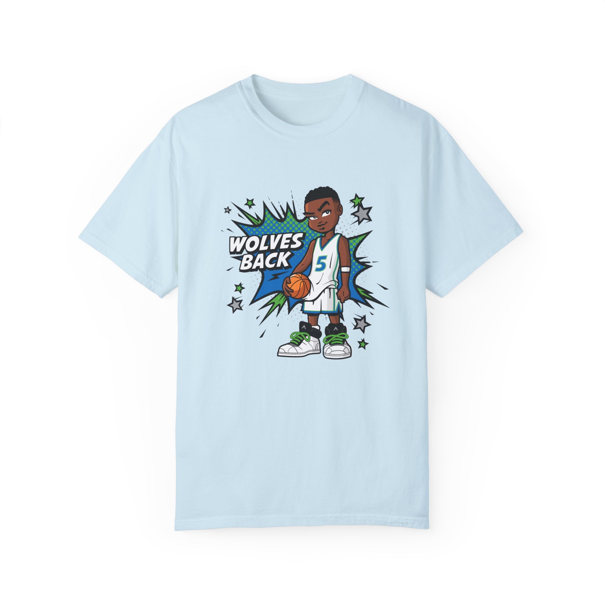 Anthony Edwards T-shirt for Him Minnesota Basketball Fan Gift Wolves ...