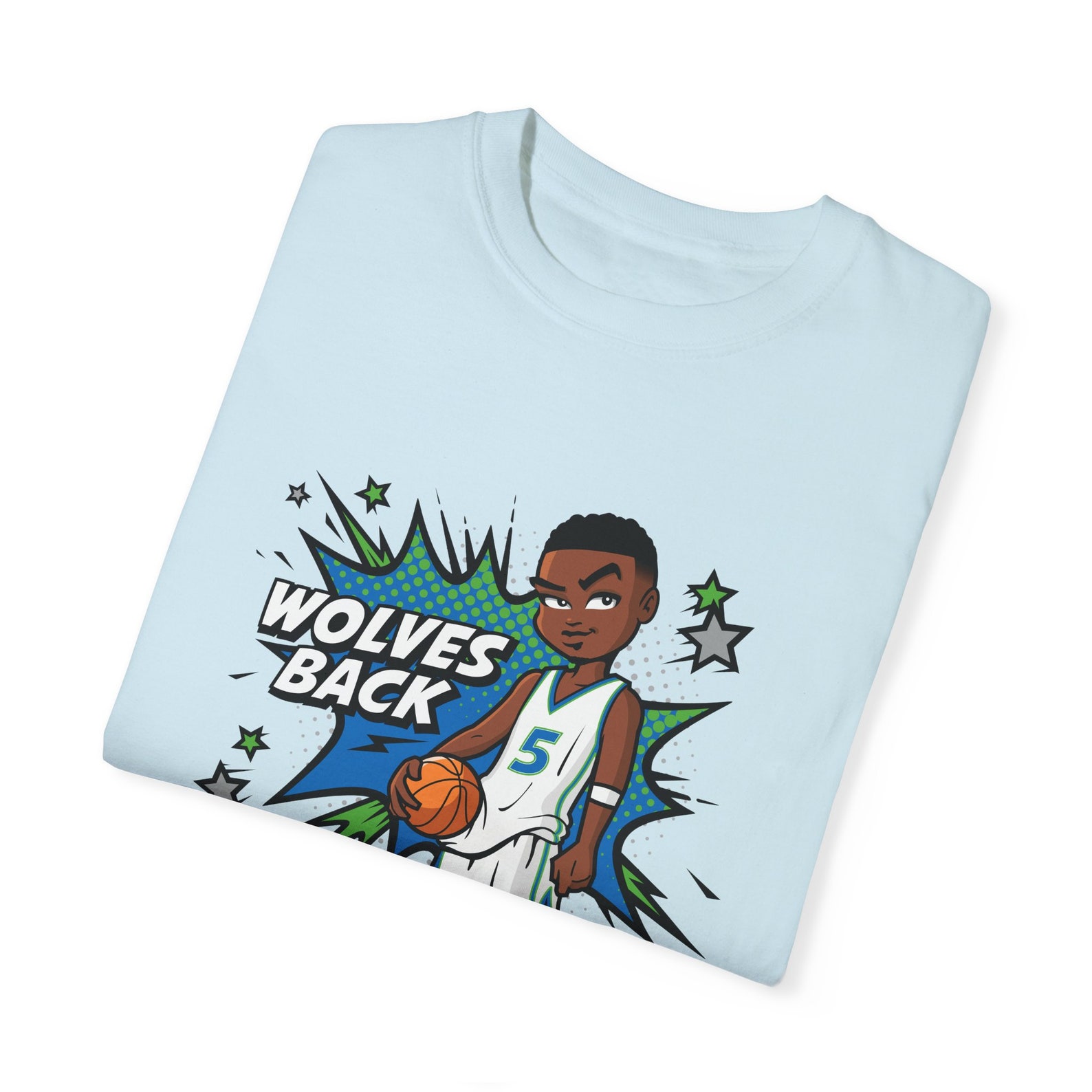 Anthony Edwards T-shirt for Him Minnesota Basketball Fan Gift Wolves ...