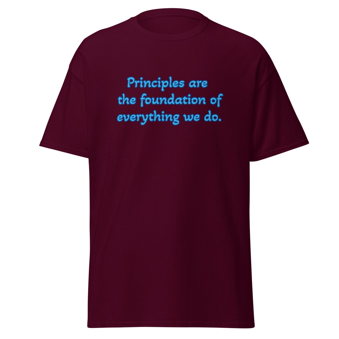 The Principle Foundation Tee - Etsy