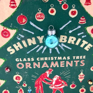Large Shiny Brite Christmas Box Diorama Retro Christmas - Etsy
