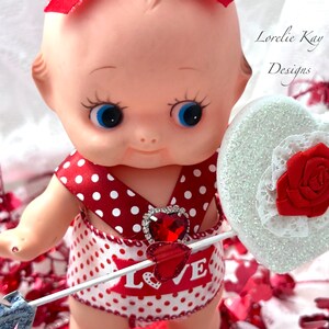 Cupid Kewpie Valentine Candy Box Vintage Inspired Heart Valentine Box ...