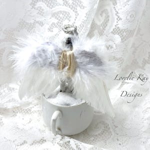 Remember Me Frozen Charlotte Angel Art Doll Sculpture Assemblage ...