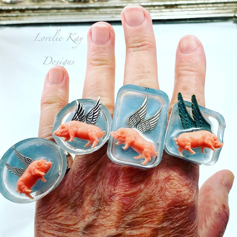 Pig Ring - Etsy