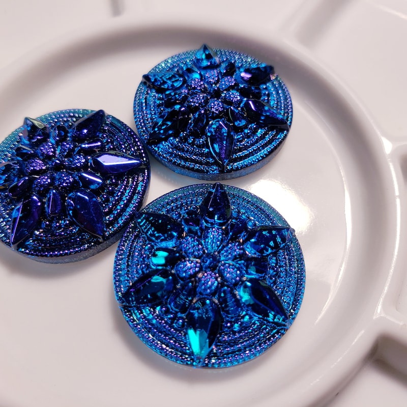 Glass Medallions - Etsy