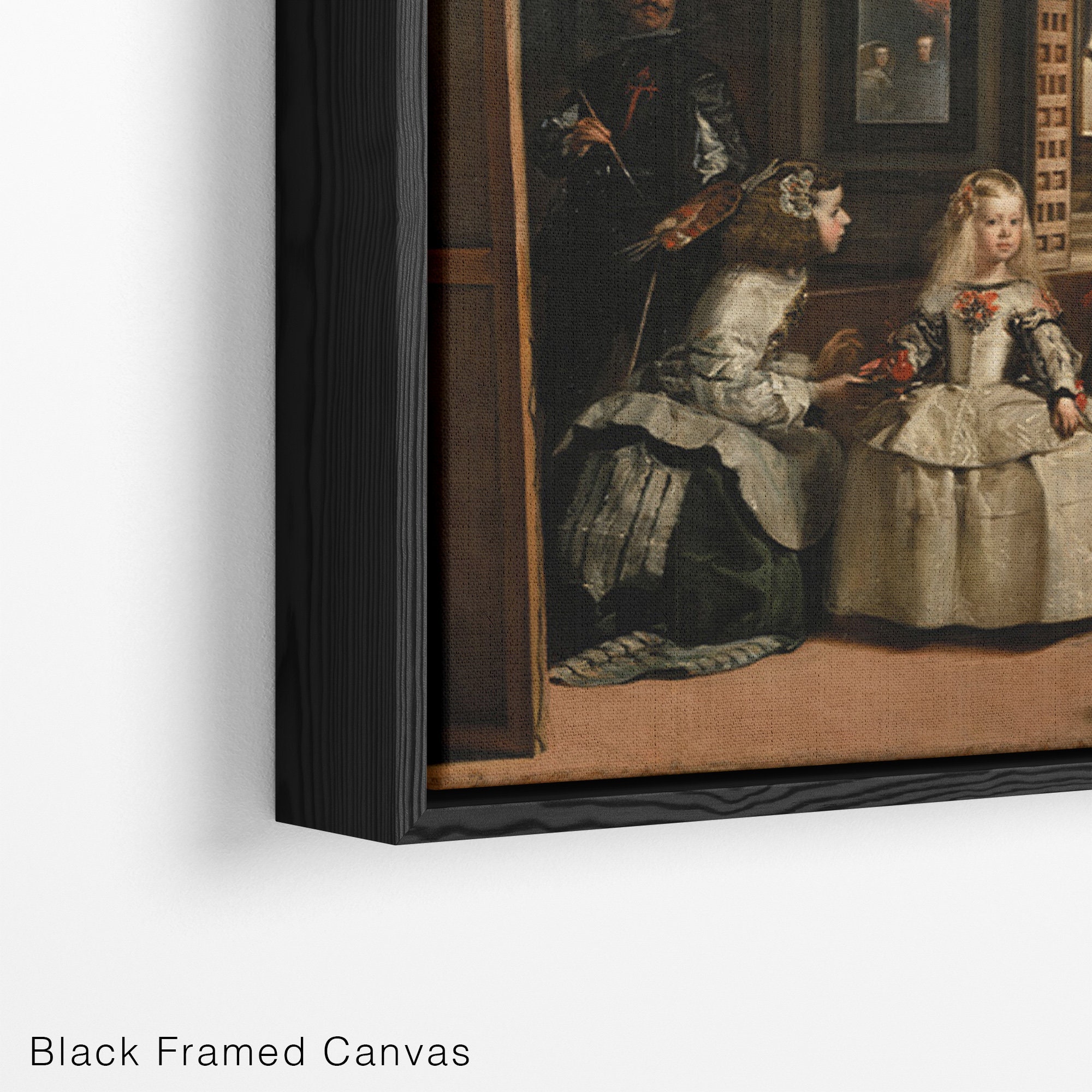 Diego Velazquez Print, Las Meninas Canvas Wall Art, Framed or Unframed ...