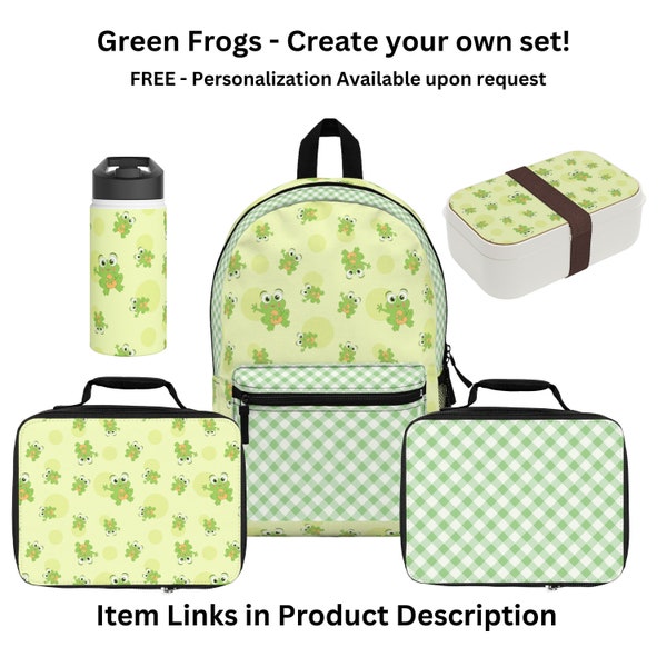 Frog Lunch Box - Etsy