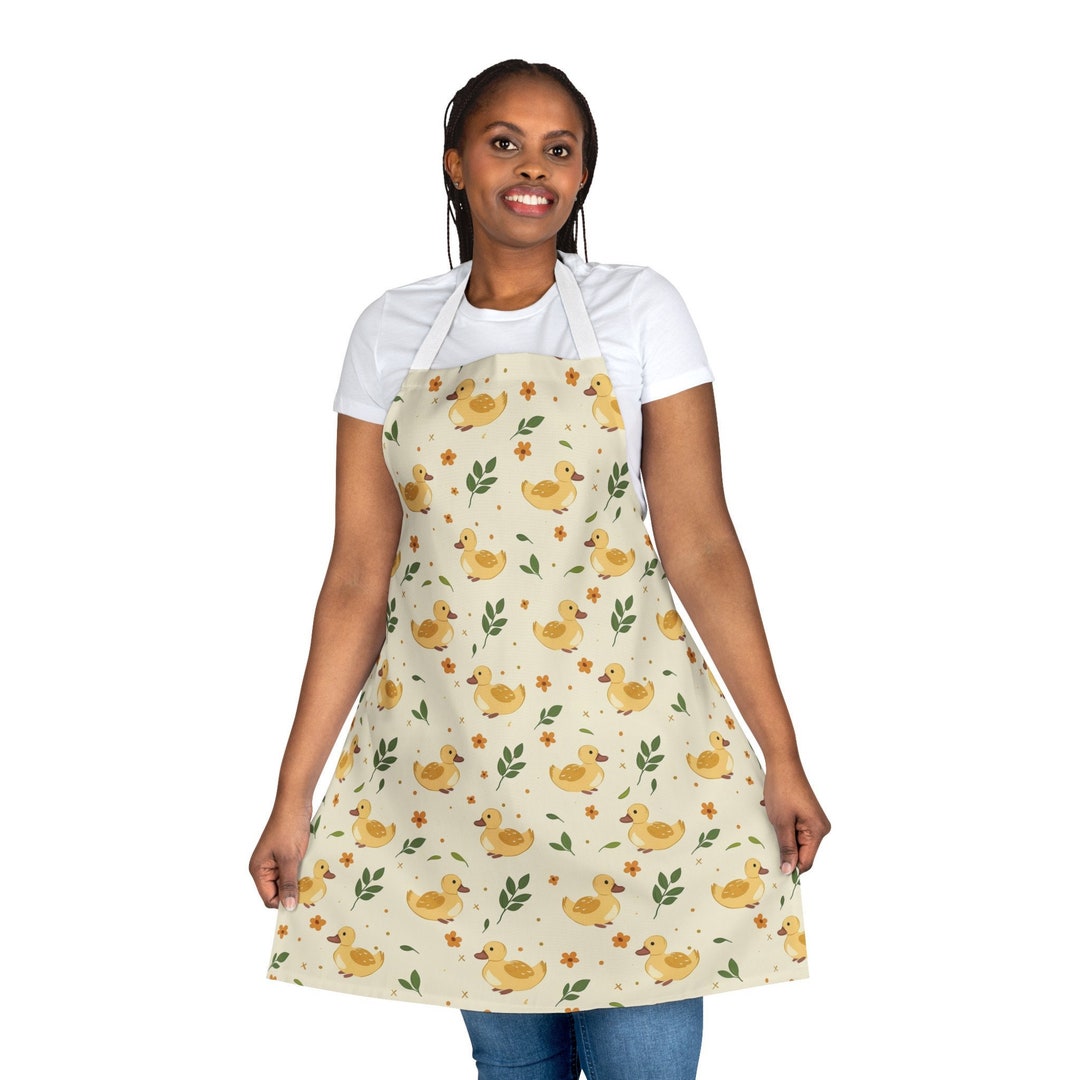 Vintage Duck Apron Cute Apron Adult Apron Gifts Canvas Kitchen Apron ...