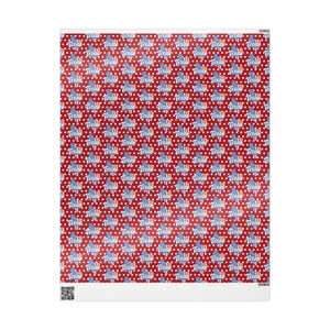 Polka Dot Texas Flag State Wrapping Paper Roll for Men Texas Gift Wrap ...