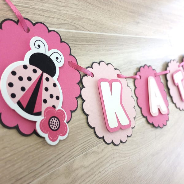 Ladybug Banner - Etsy