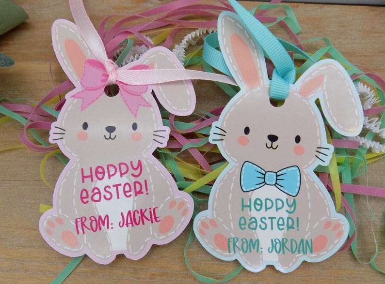 Easter Tags for Classroom Exchange Gift Ideas for Easter Party Favor ...