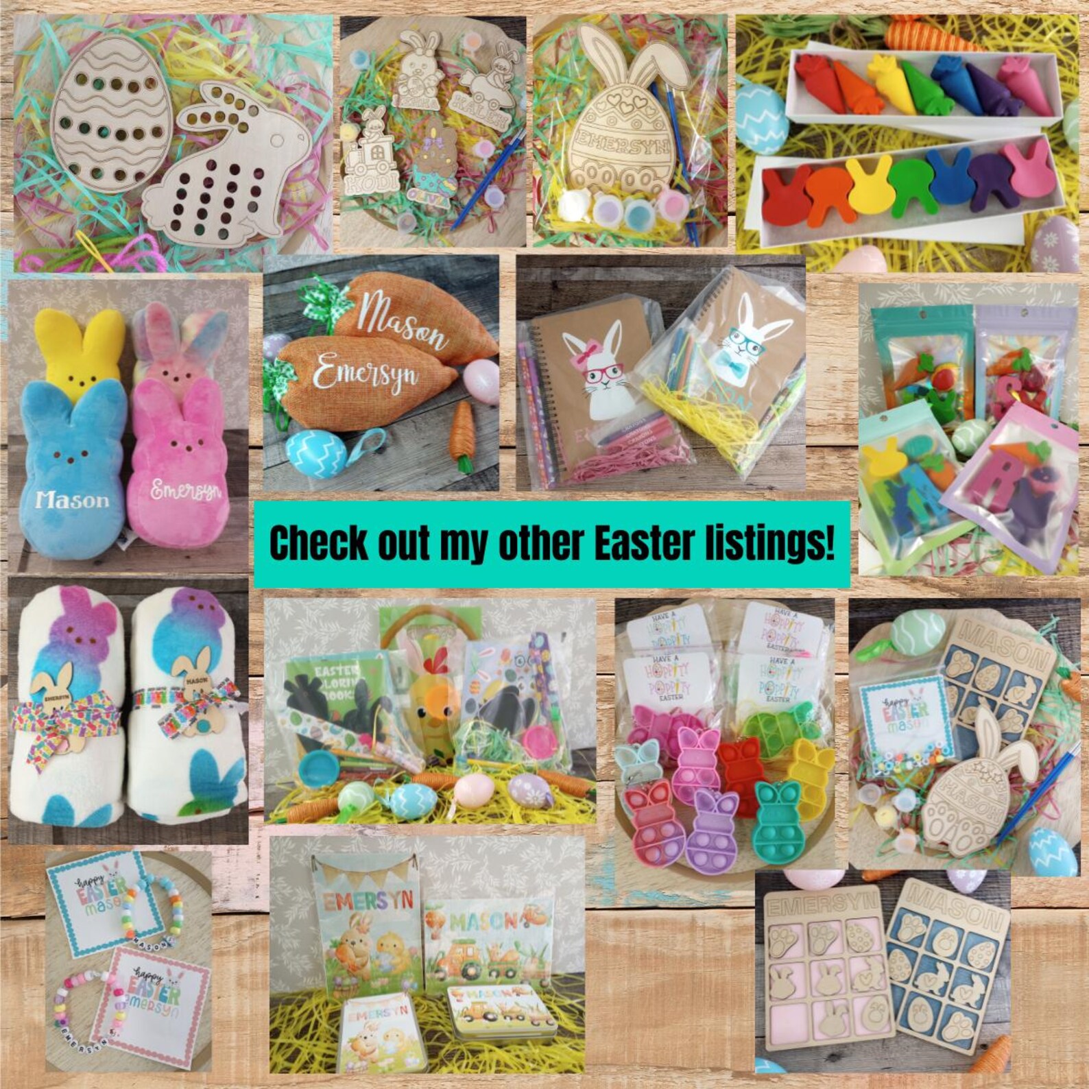 Bunny Pop Fidget Keychain Easter Egg Fillers for Kids Easter Basket ...