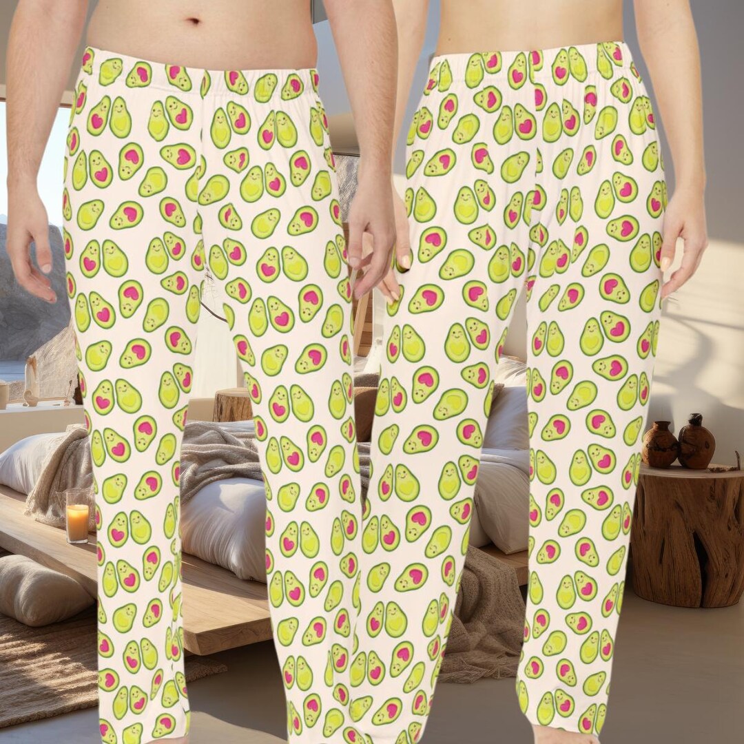Avocado Pajamas Gift for Couple Matching Pjs Anniversary Gift for ...