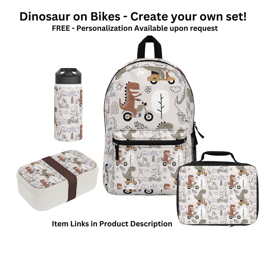 Dinosaur BENTO Box for Kids Double Layer Microwave Safe Bento Box ...