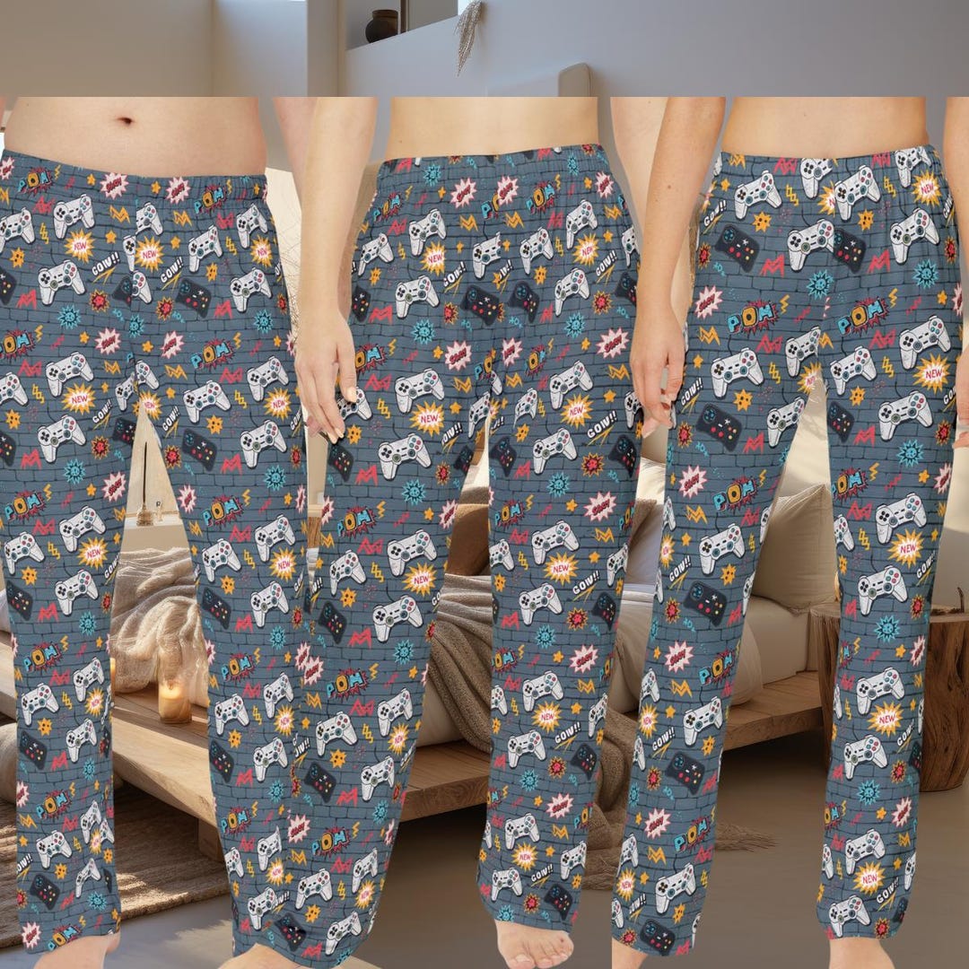 Video Game Pajamas Matching Family Pjs for Gamer Gift for Birthday Pjs ...