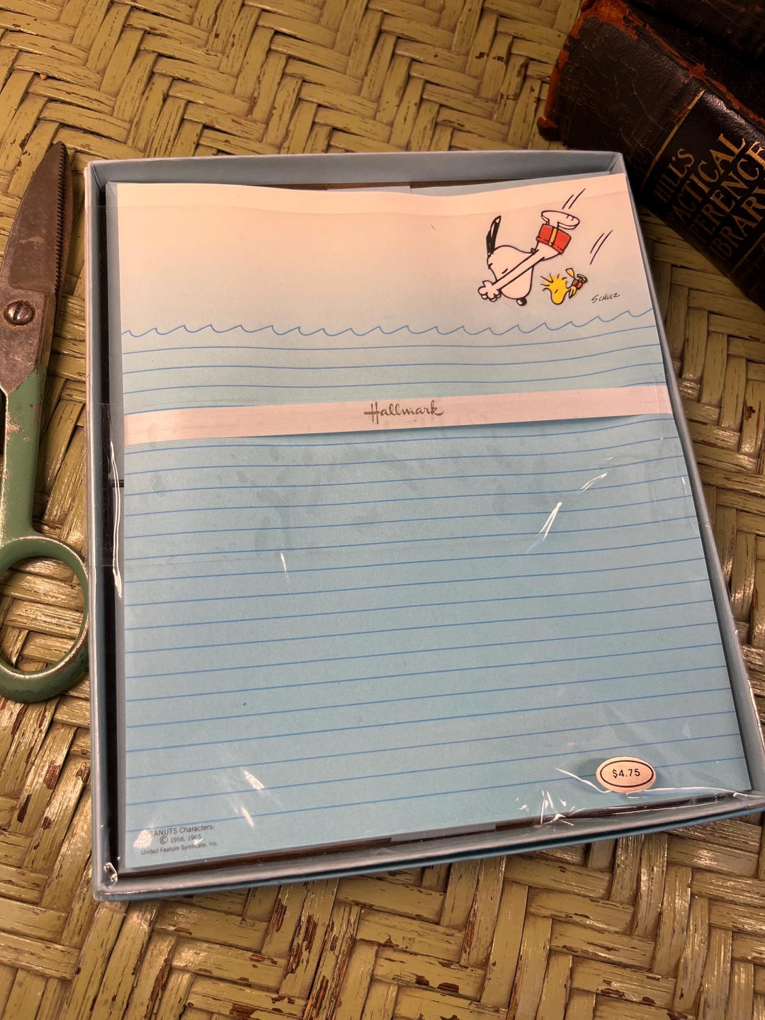 1970s Vintage Snoopy Woodstock Peanuts Stationery Set - Etsy