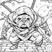 Printable Pug Ninja Coloring Pages, Fun Dog Art for Kids & Adults ...
