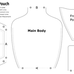 Small Leather Tool Pouch Template - Etsy