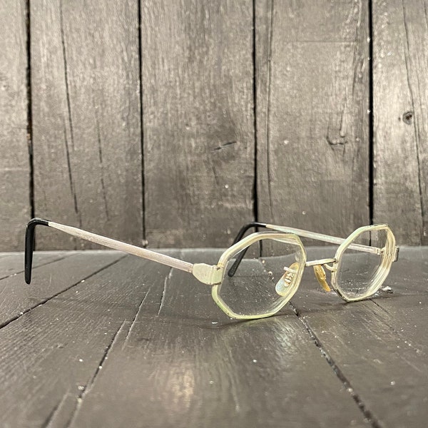 Octagon Eyeglasses - Etsy