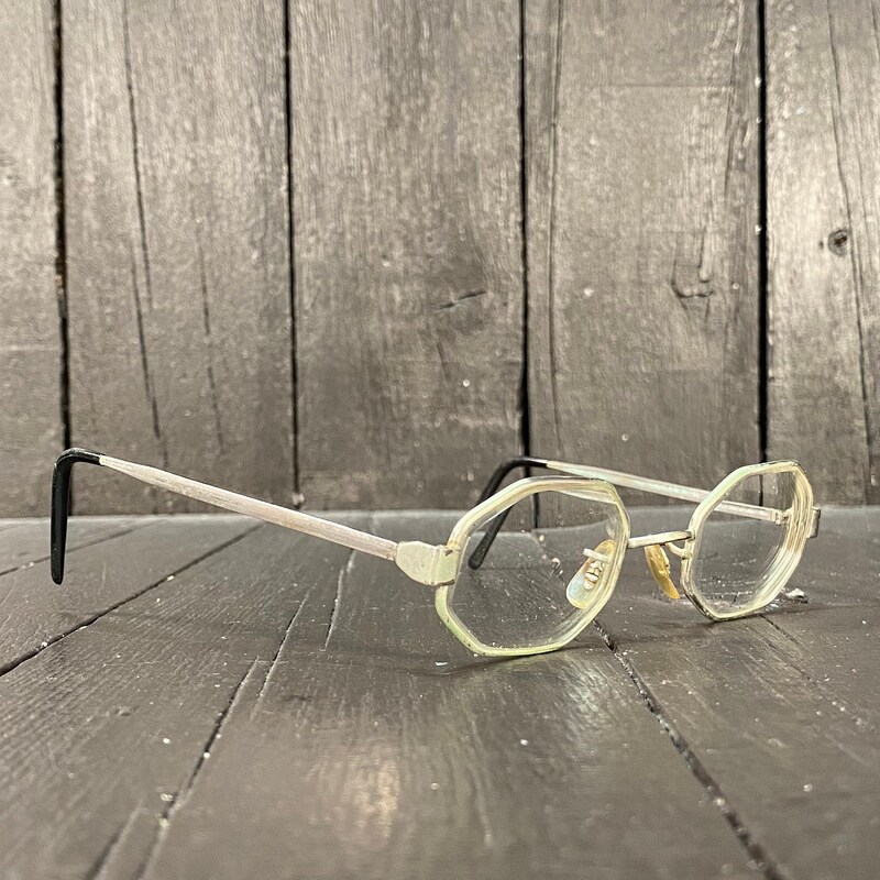 Octagon Eyeglasses - Etsy