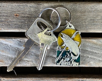 Alaska Keychain - Etsy