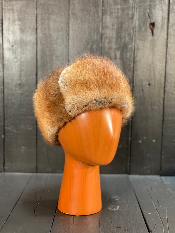Vintage Russian Fur Hat Gem