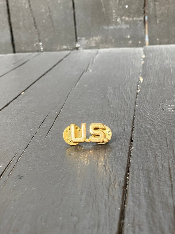Gold hat pin, usa - Gem