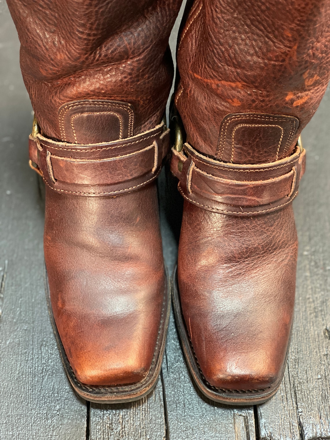 Size 6 Frye harness boot vintage frye boots womens western | Etsy