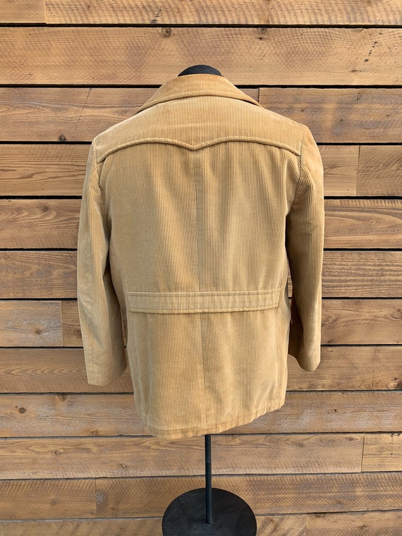Large, vintage corduroy coat, 1970s corduroy jacket, … - Gem
