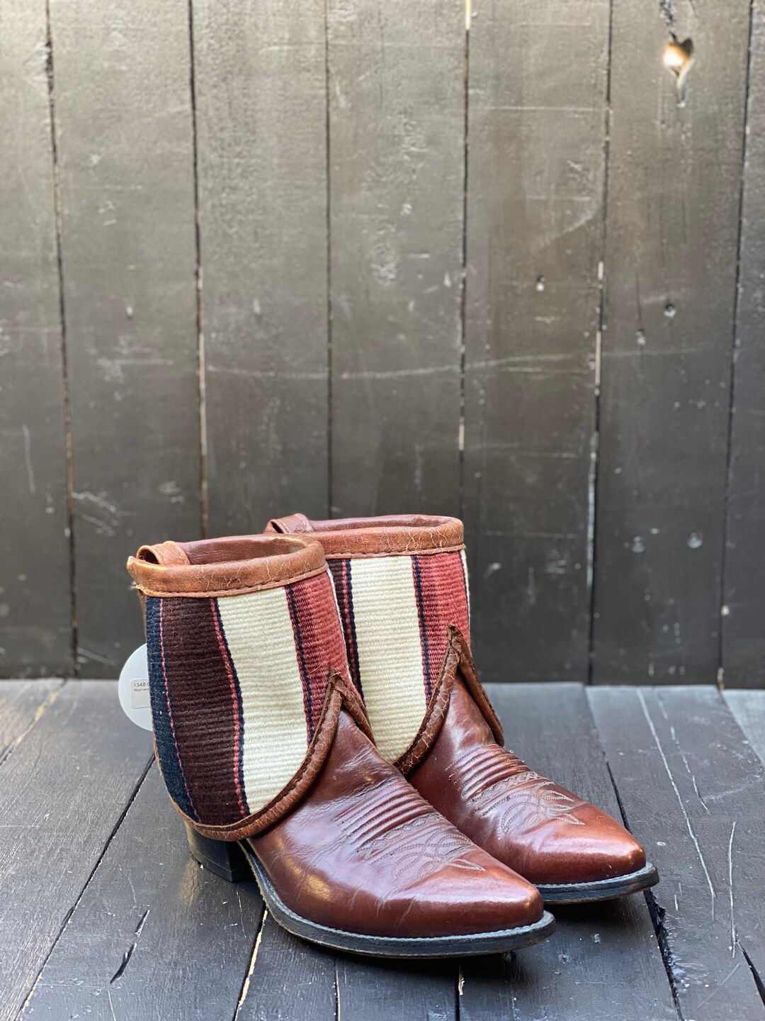 Womens Us 11, Dan Post Boot, Western Ankle Boots, Upcycled Boots, Gypsy ...