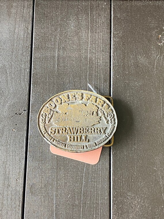 boones farm belt buckle - Gem