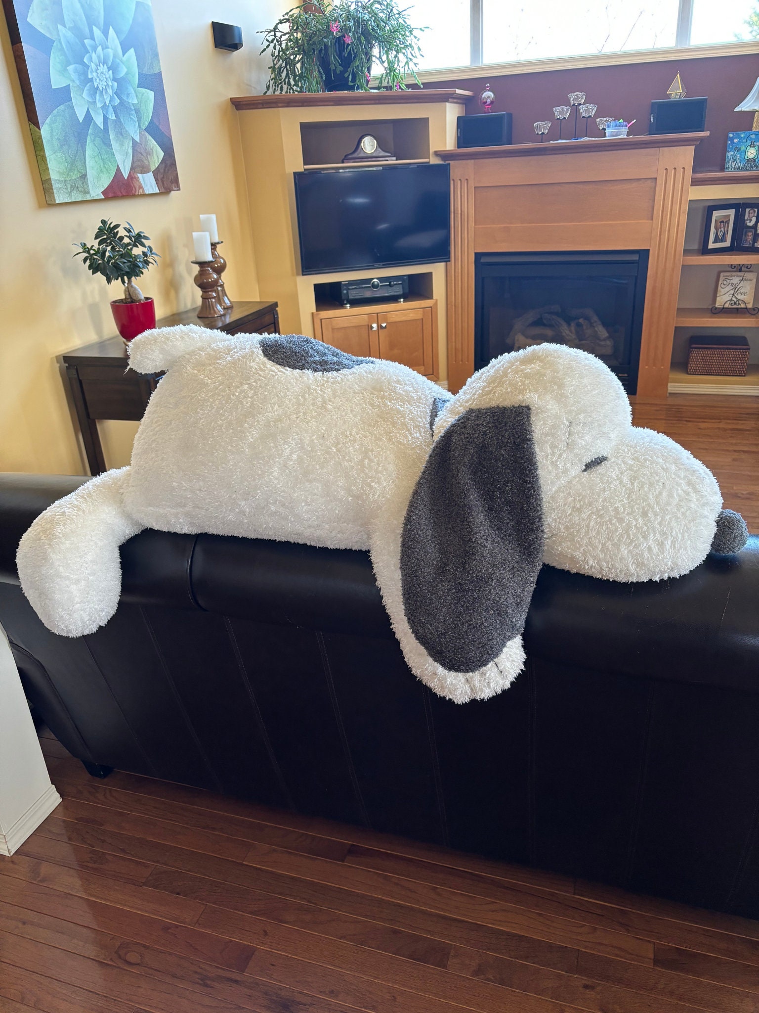 Giant Snoopy the Dog Peanuts Cartoon Plush Toy, Snoopy Dog Plush ...