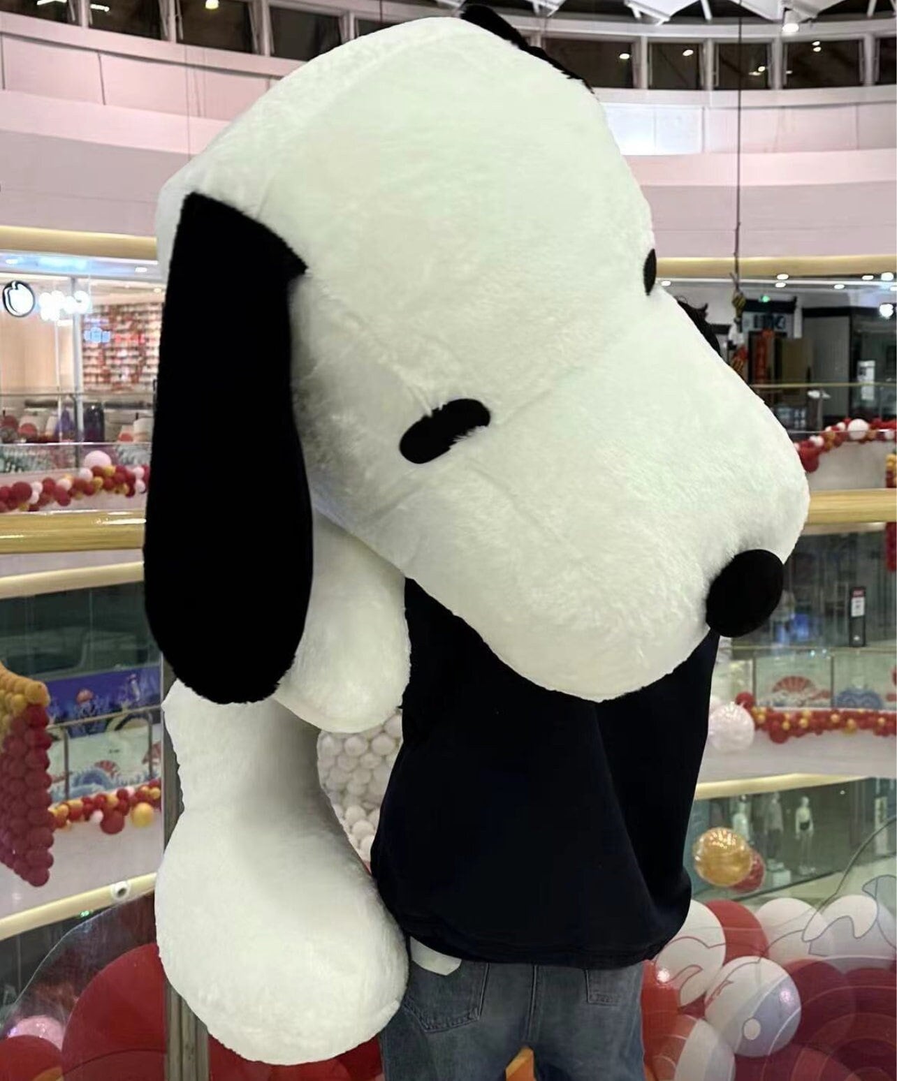 Giant Snoopy the Dog Peanuts Cartoon Plush Toy, Snoopy Stuffed Animal ...