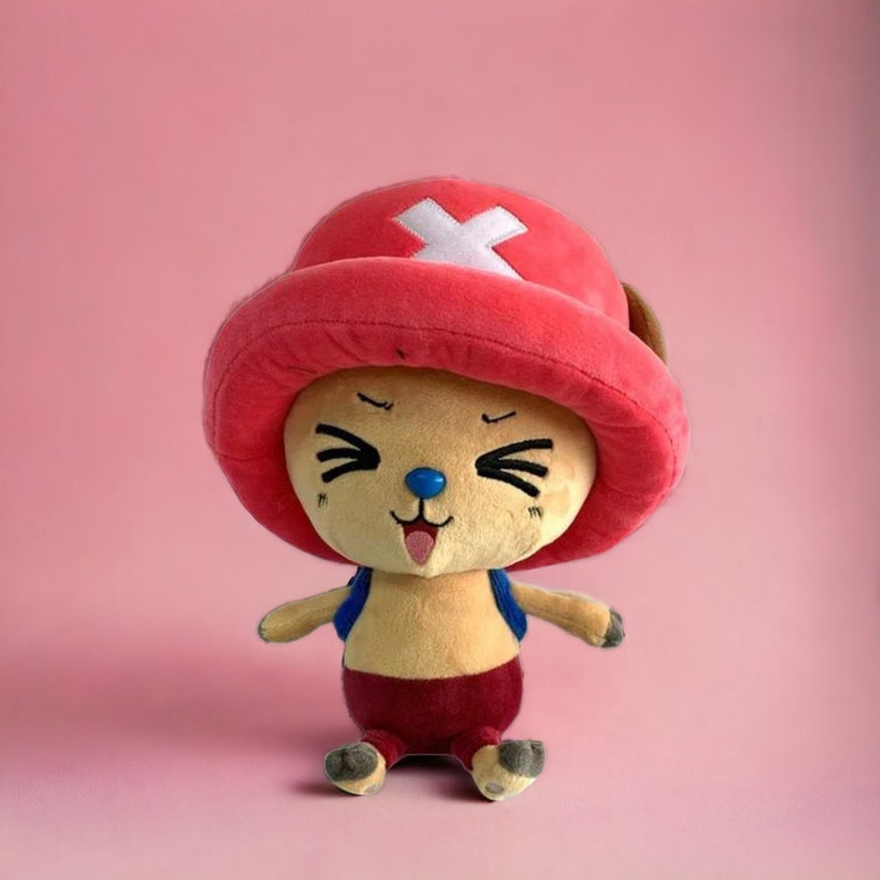 Cute Tony Tony Chopper One Piece Anime Plush, One Piece Chopper Stuffed ...