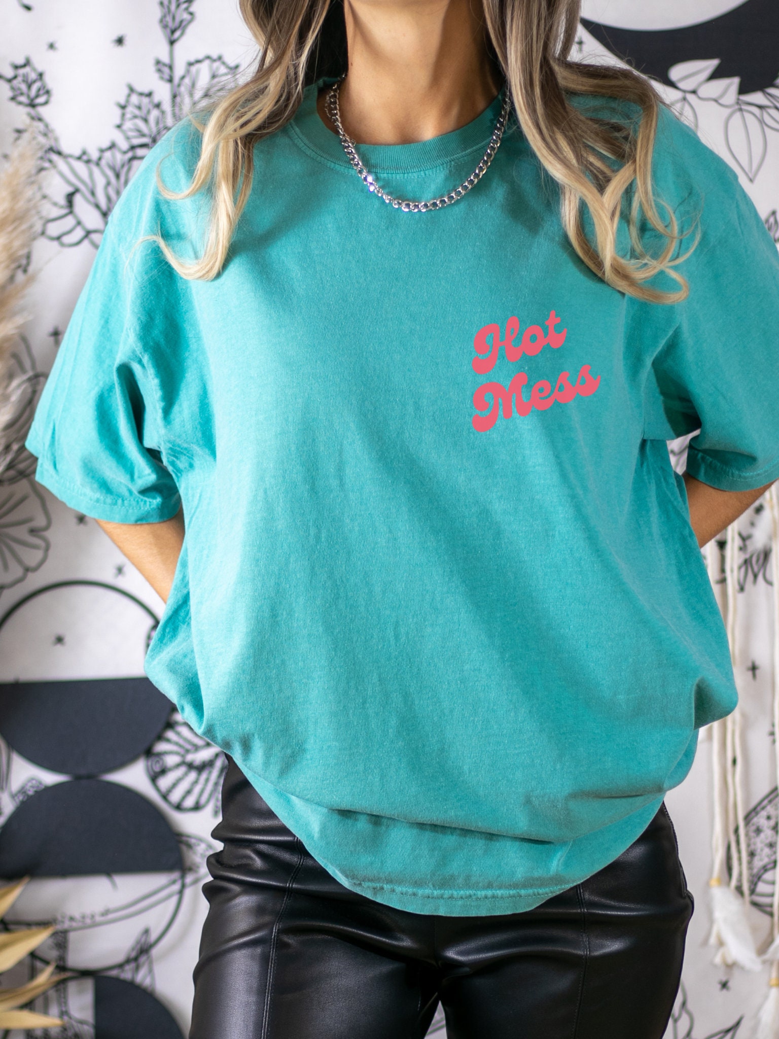 Hot Mess Shirt, Hot Mess T-shirt, Cute Tee, Graphic Tee, Trendy ...