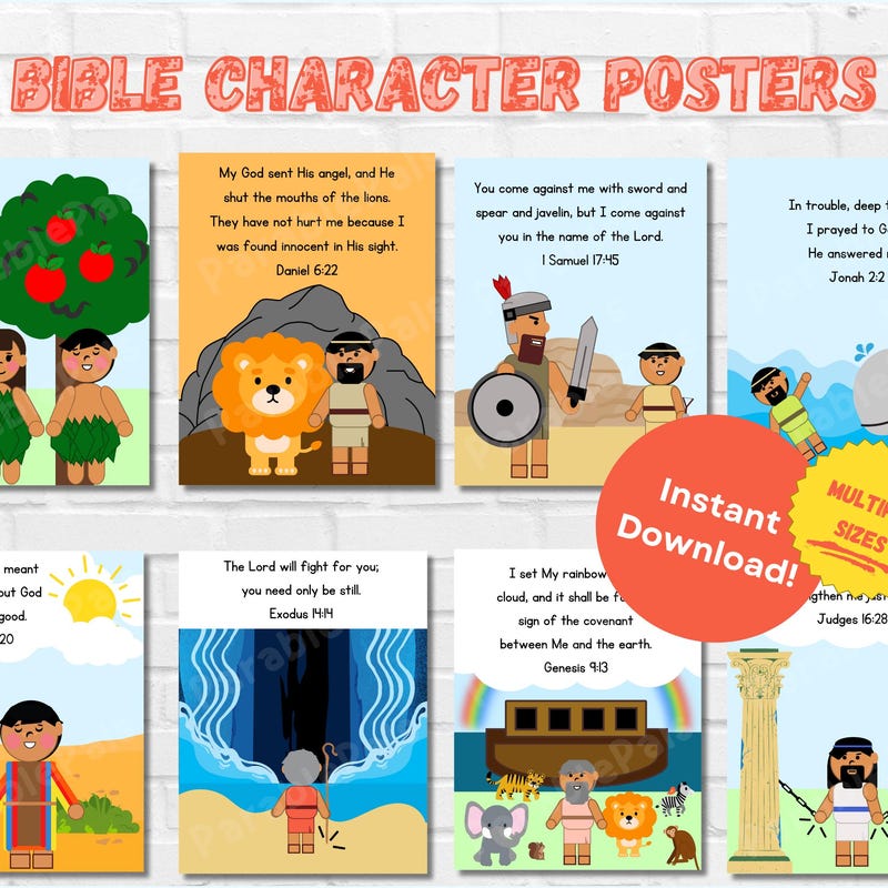Bible Story Art - Etsy