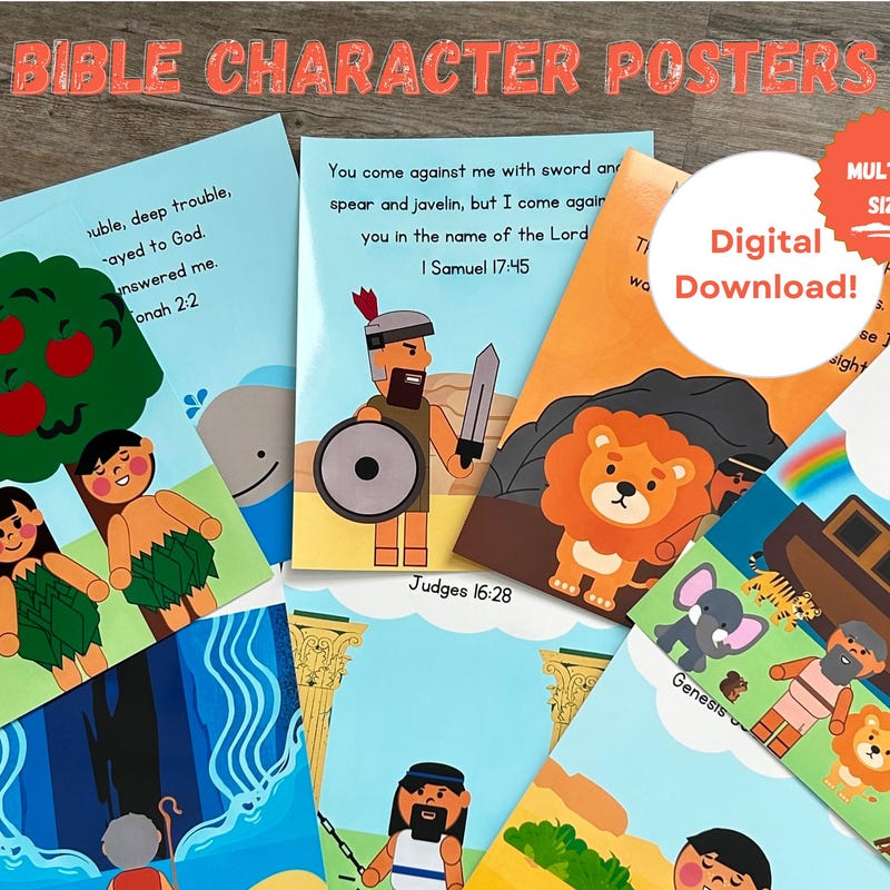 Bible Story Art - Etsy