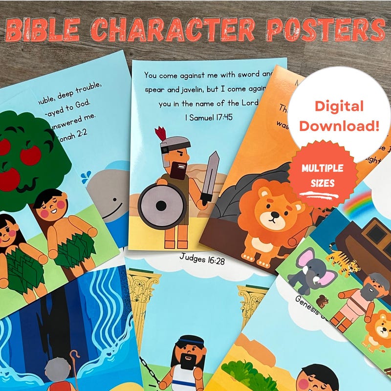 Bible Story Art - Etsy