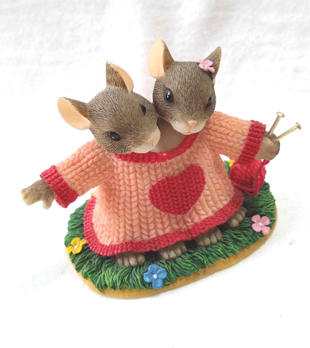 Sweater Figurine we're A Perfect Fit Charming Tails by Dean Griff ...