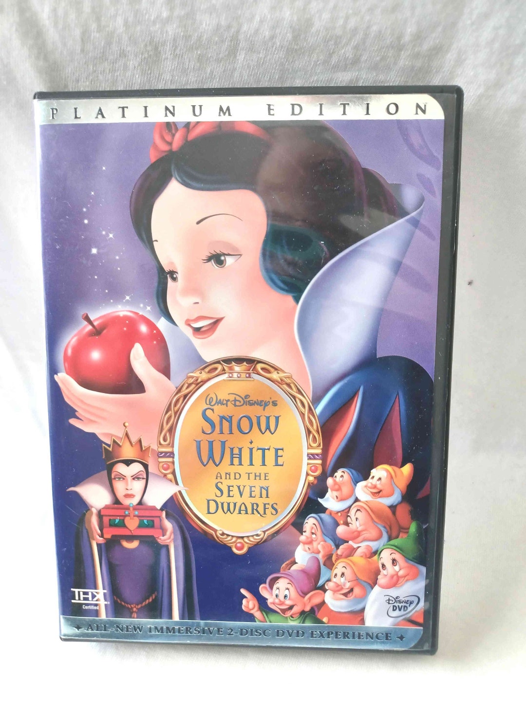 Disney's Snow White and the Seven Dwarfs DVD 2001 Platinum Edition 2 ...