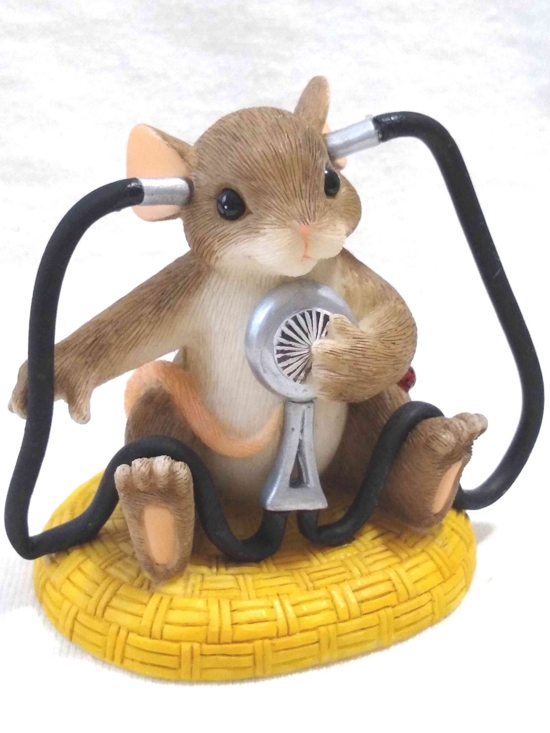 Medical Figurine "listen to Your Heart" by Dean Griff's Charming Tails ...