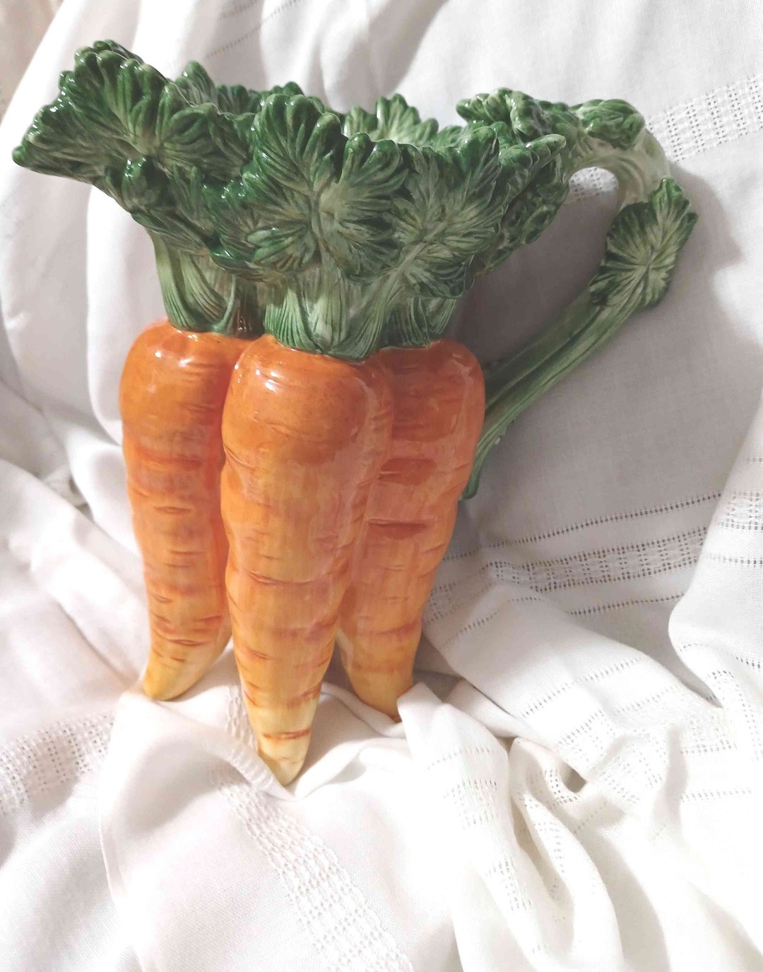 Carrot Pitcher From Fitz and Floyd's Gardening Gourmet Collection ...