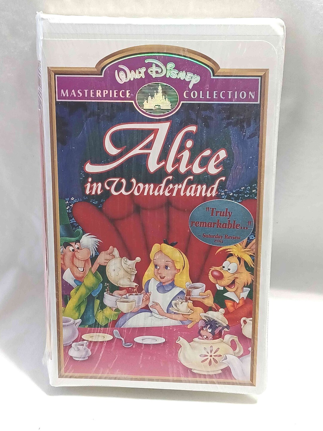 Sealed Vintage Alice in Wonderland VHS, Disney Masterpiece Collection ...