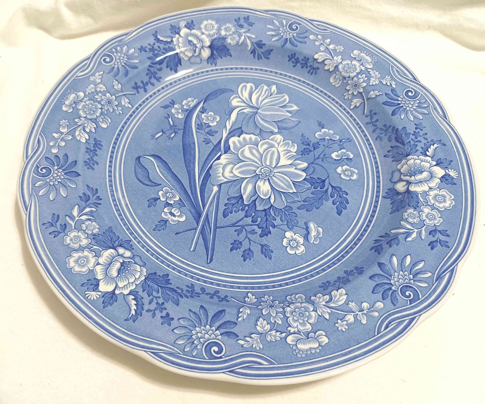 SPODE Blue Room Collection Plates, Porcelain Dinner and Salad -- Buyer ...
