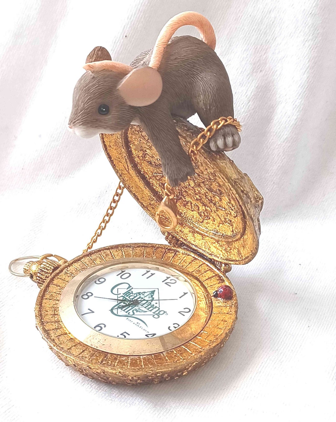 Charming Tails Mouse Figurine, "it's Time for Fun" (limited Edition) - Etsy
