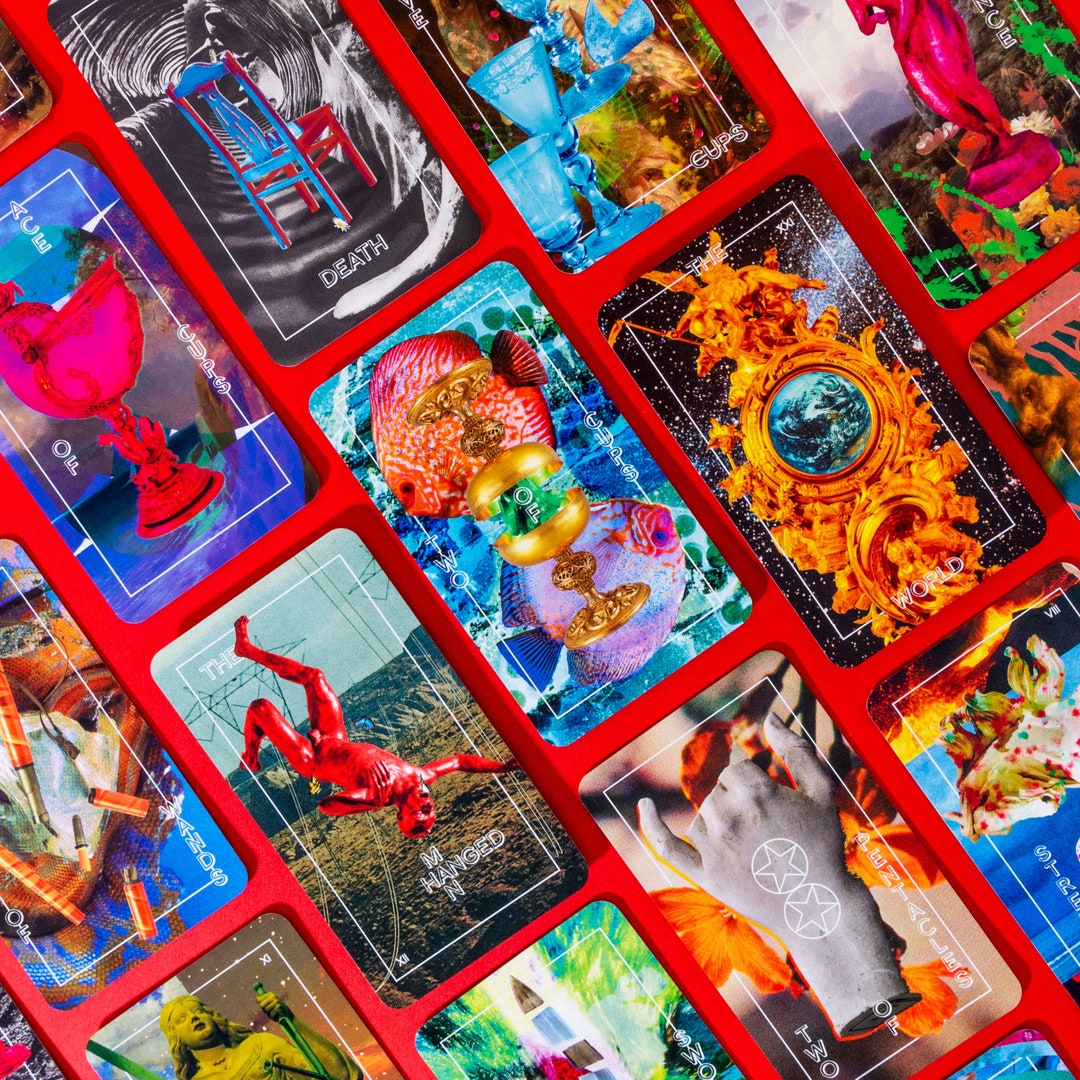 The Anthropologist Tarot · A New, Modern Collage Style Tarot Deck W ...