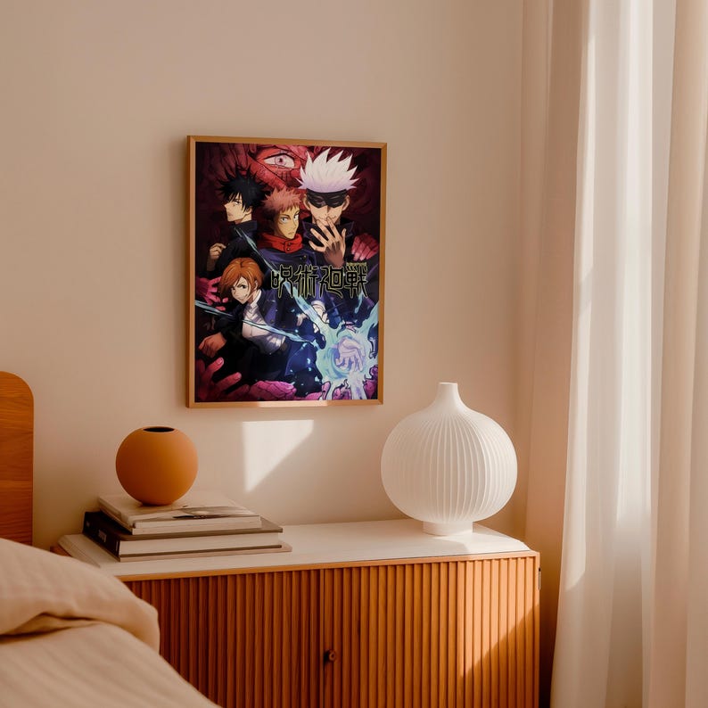 Jujutsu Kaisen Anime/manga Poster V1 | 1 Piece Set | Satoru Gojo, Yuji ...