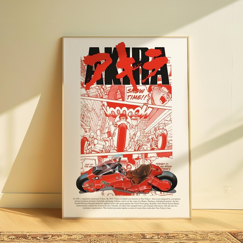 Akira Poster - Etsy