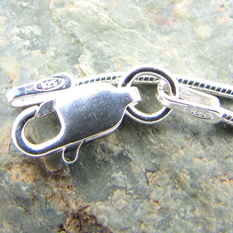 20 Inch Sterling Silver Snake Chain Necklace - Etsy